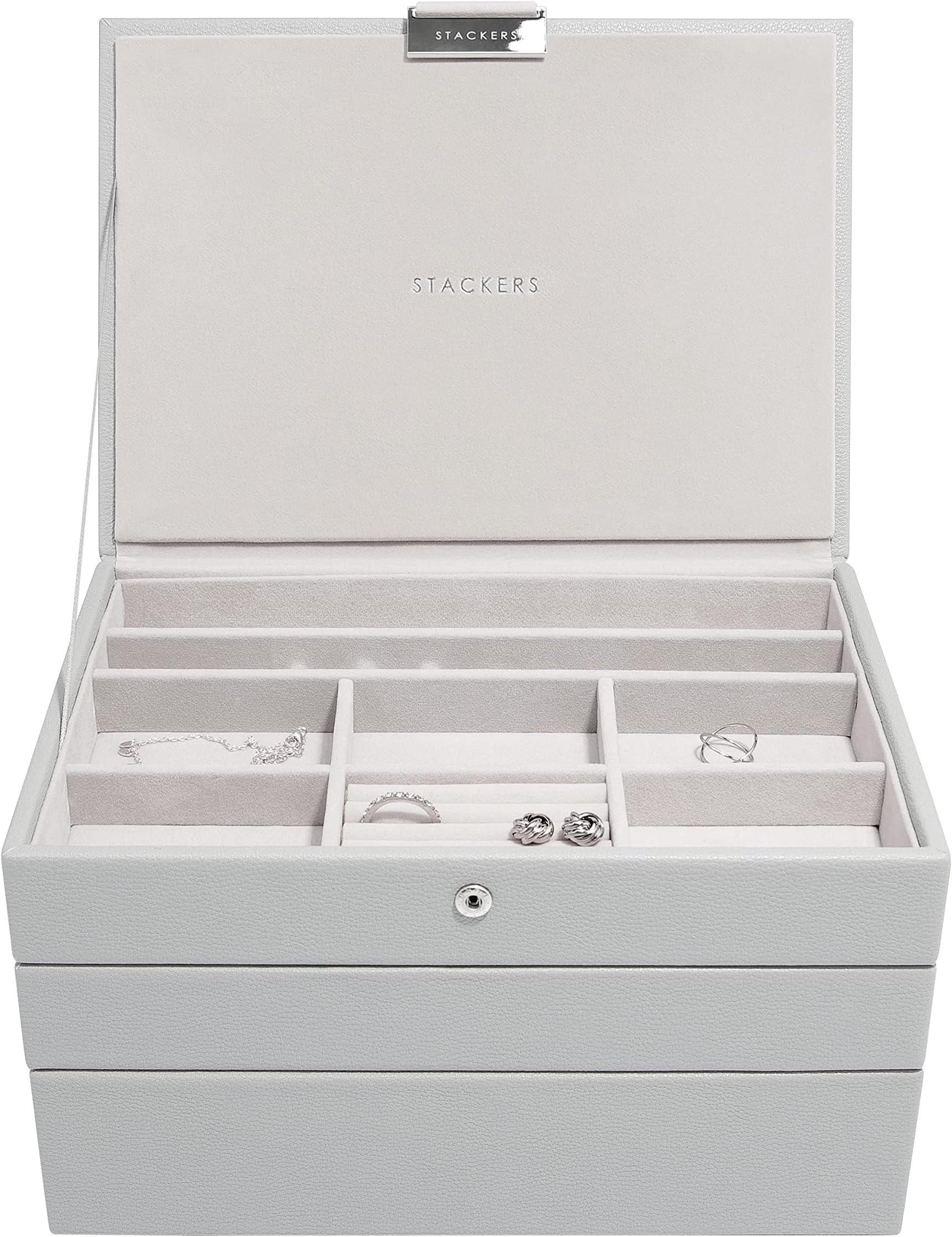 Stackers Mink Classic Medium Jewellery Box, Set of 4 : Amazon.co.uk ...