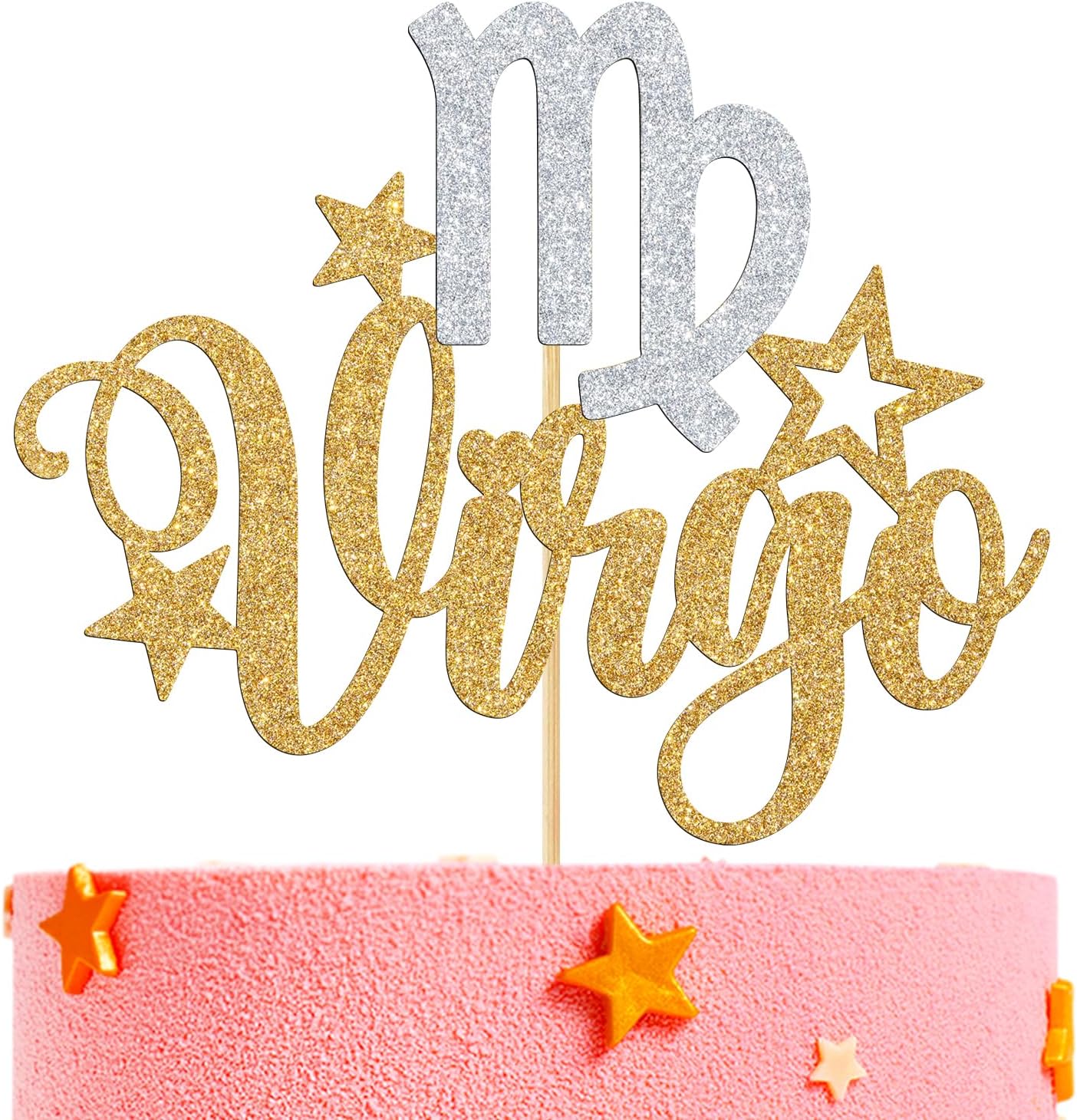 Amazon.com: Virgo Cake Topper, Big Virgo Energy/Virgo Season Birthday ...