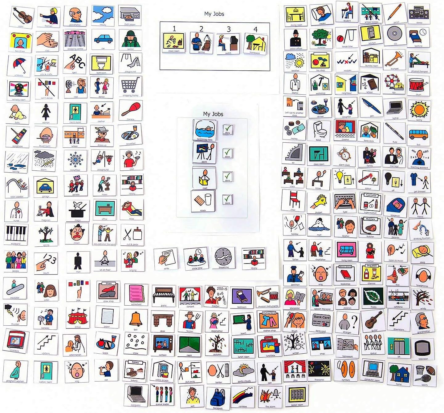 Successful Interactions 200+PECS cards,Boardmaker, Visual aid, Shedule ...