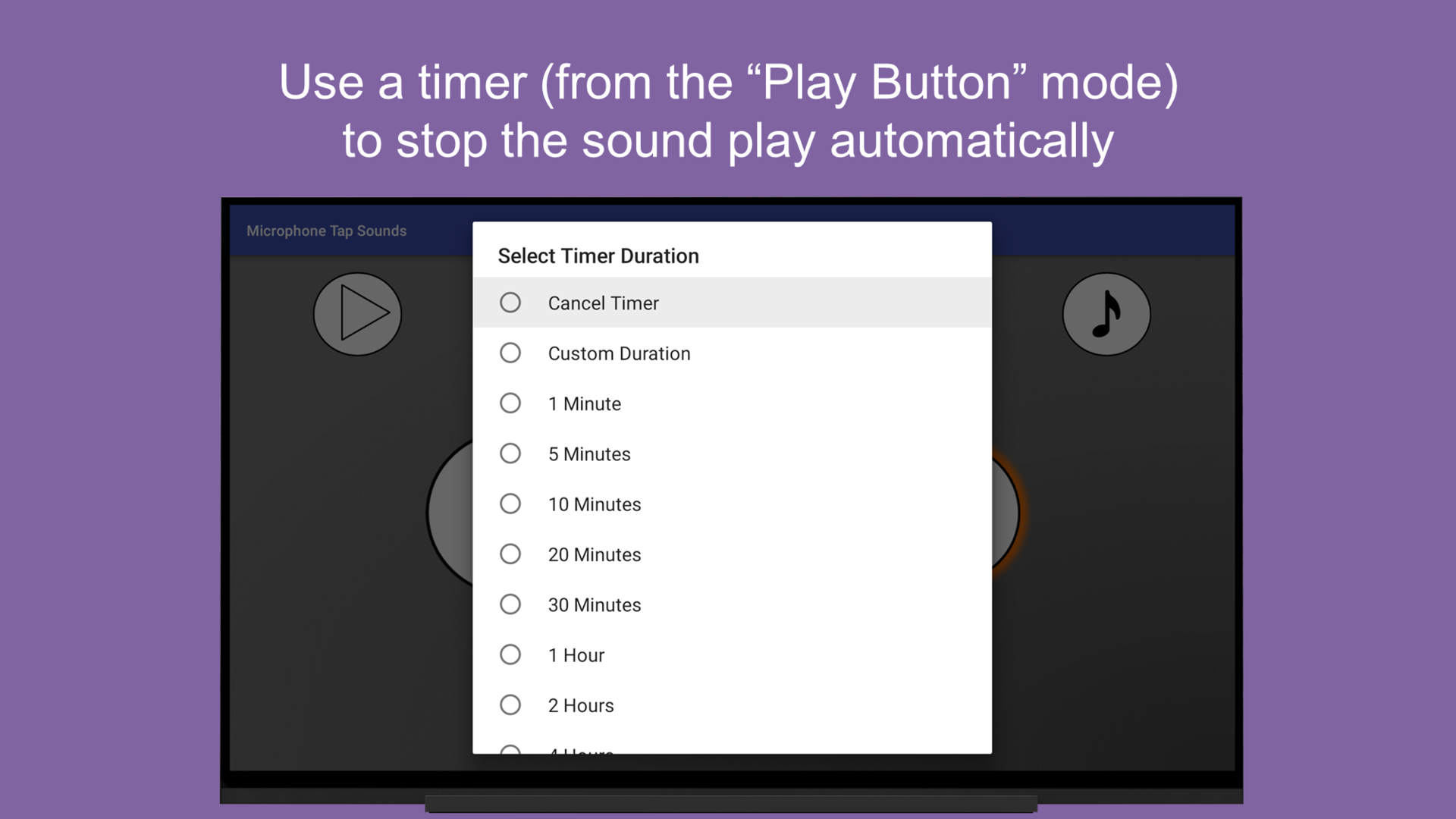 Microphone Tap Sounds - App on Amazon Appstore