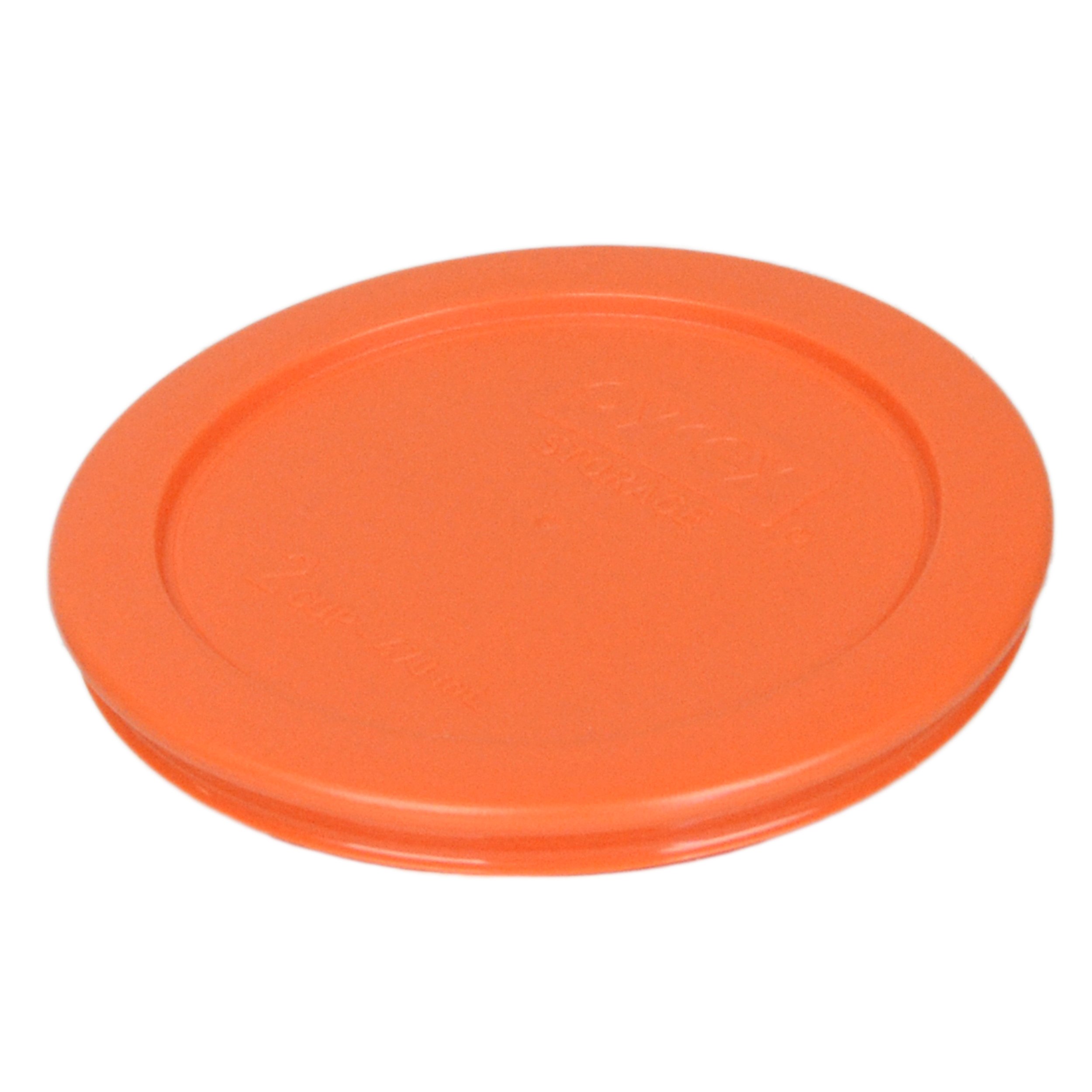 Snapklik.com : Pyrex 7200-PC 2-Cup Orange Round Plastic Food Storage Lid