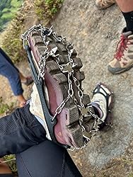 Amazon.com : Crampons Ice Cleats Traction Snow Grips for Boots Shoes ...