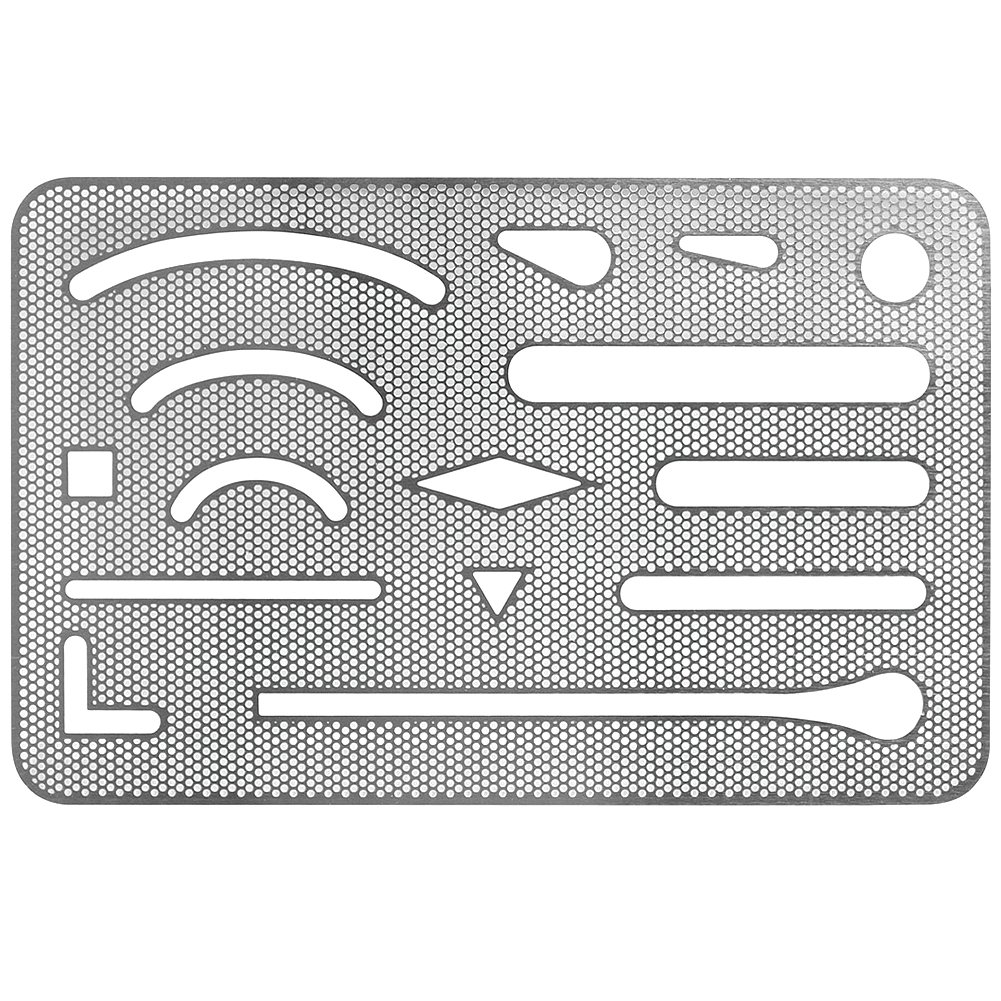 Amazon.com: See-Through Stainless Steel Mesh Eraser Shield : Industrial ...