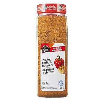 Amazon.com : Club House Roasted Garlic and Red Pepper One Step ...