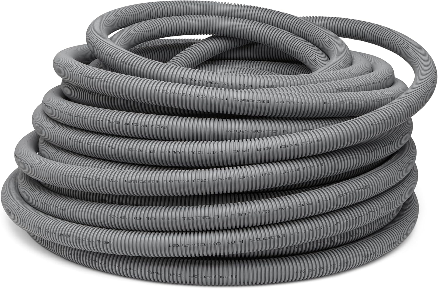 Sealproof 3/4" ENT PVC Electrical Nonmetallic Tubing, 100FT Smurf Tube ...
