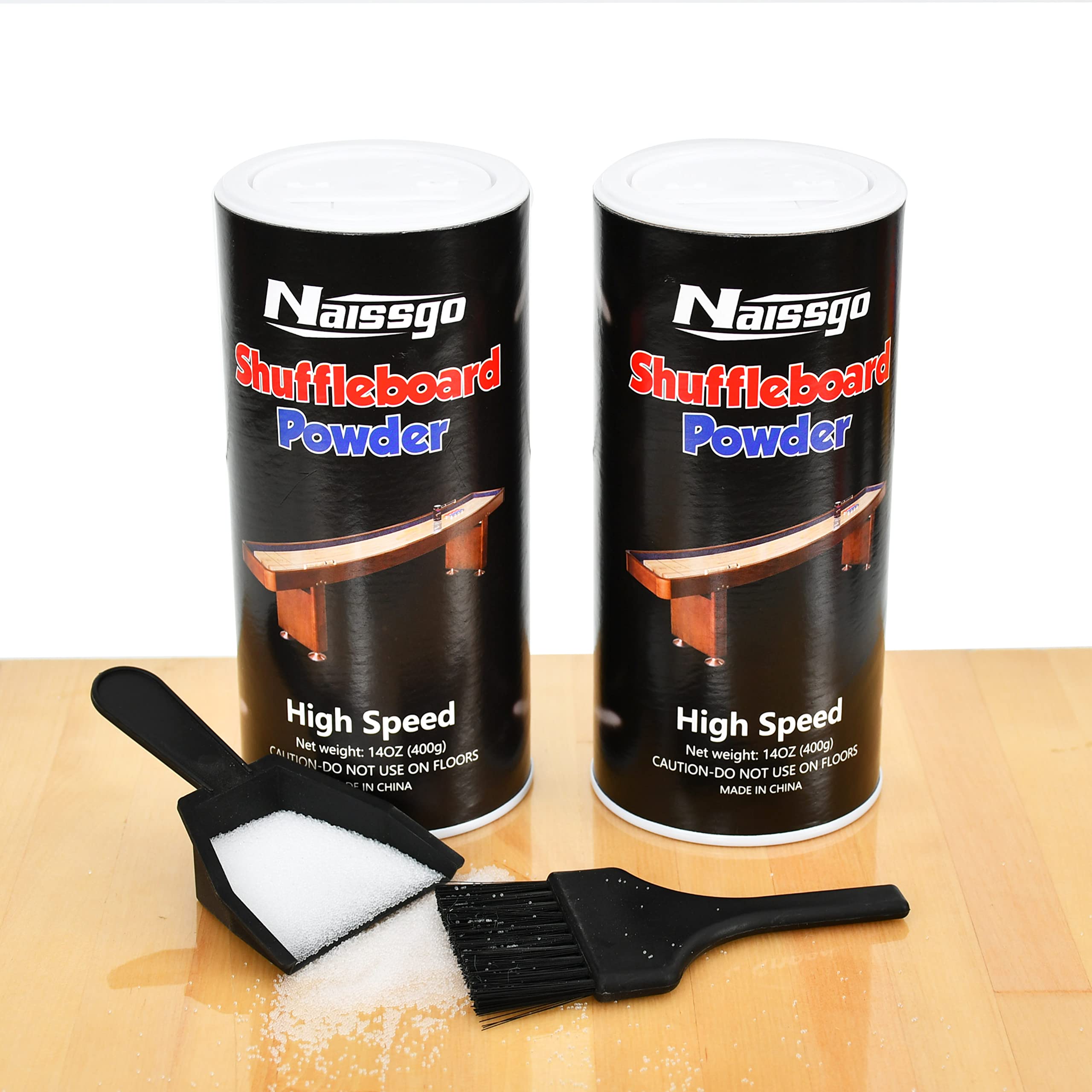 Snapklik.com : Naissgo Shuffleboard Sand Wax Shuffleboard Powder Set