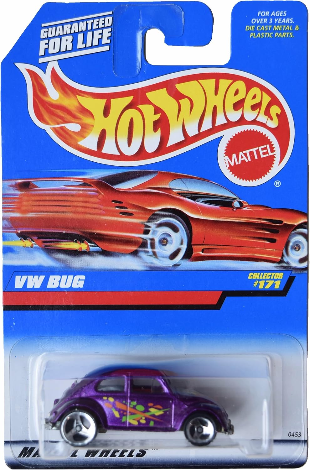 Amazon.com: Hot Wheels VW Bug, Purple #171 : Toys & Games