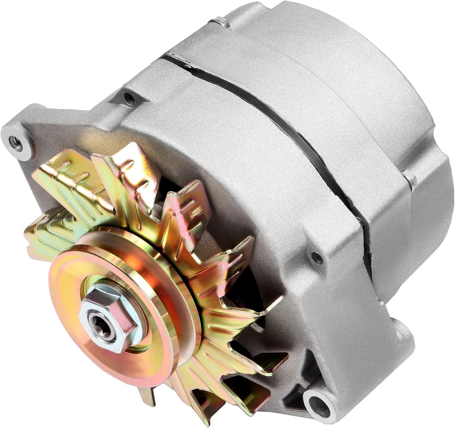 New Alternator Fit for High Output 105Amp 1-Wire 10SI Self-exciting SBC ...