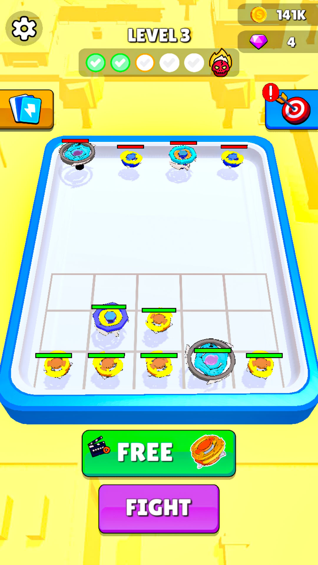 Fidget Spinner Merge Battle: Tricky Spinners Monsters Fusion Fight ...