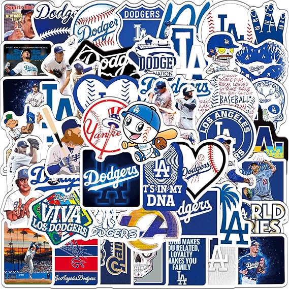 Amazon.com: 50pcs Baseball Sticker Sports Stickers for Baseball Theme ...