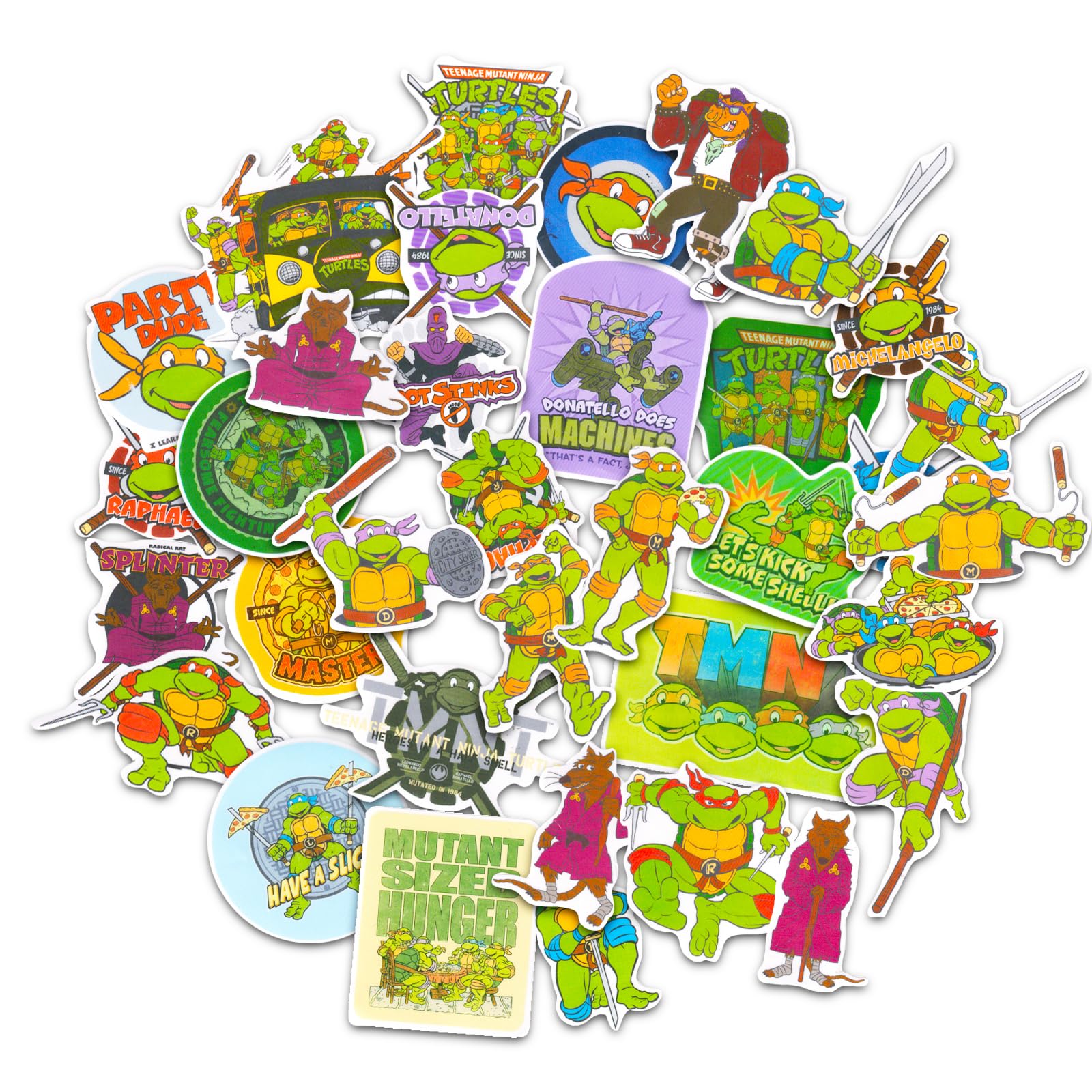 Snapklik.com : Teenage Mutant Ninja Turtles Sticker Decal Set - Bundle