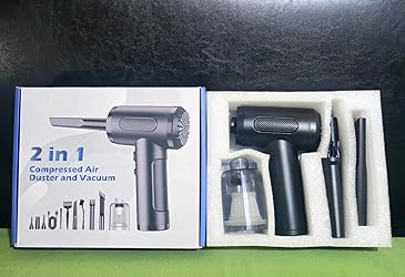 Amazon.com: Opinta 3 in 1 Compressed Air Duster/Pump & Wireless Vacuum ...