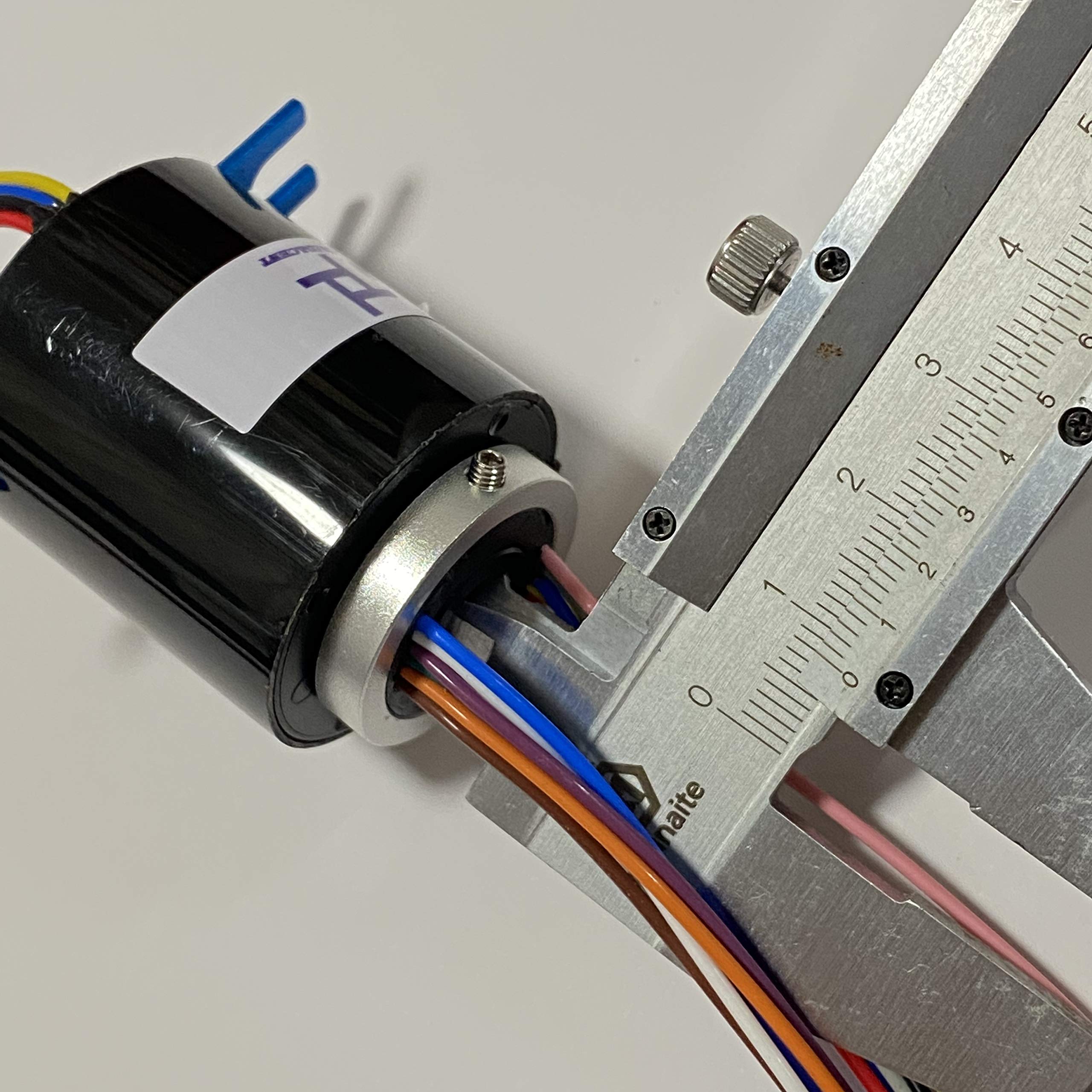 Snapklik.com : Through Hole Conductive Rotary Slip Rings Electrical ...