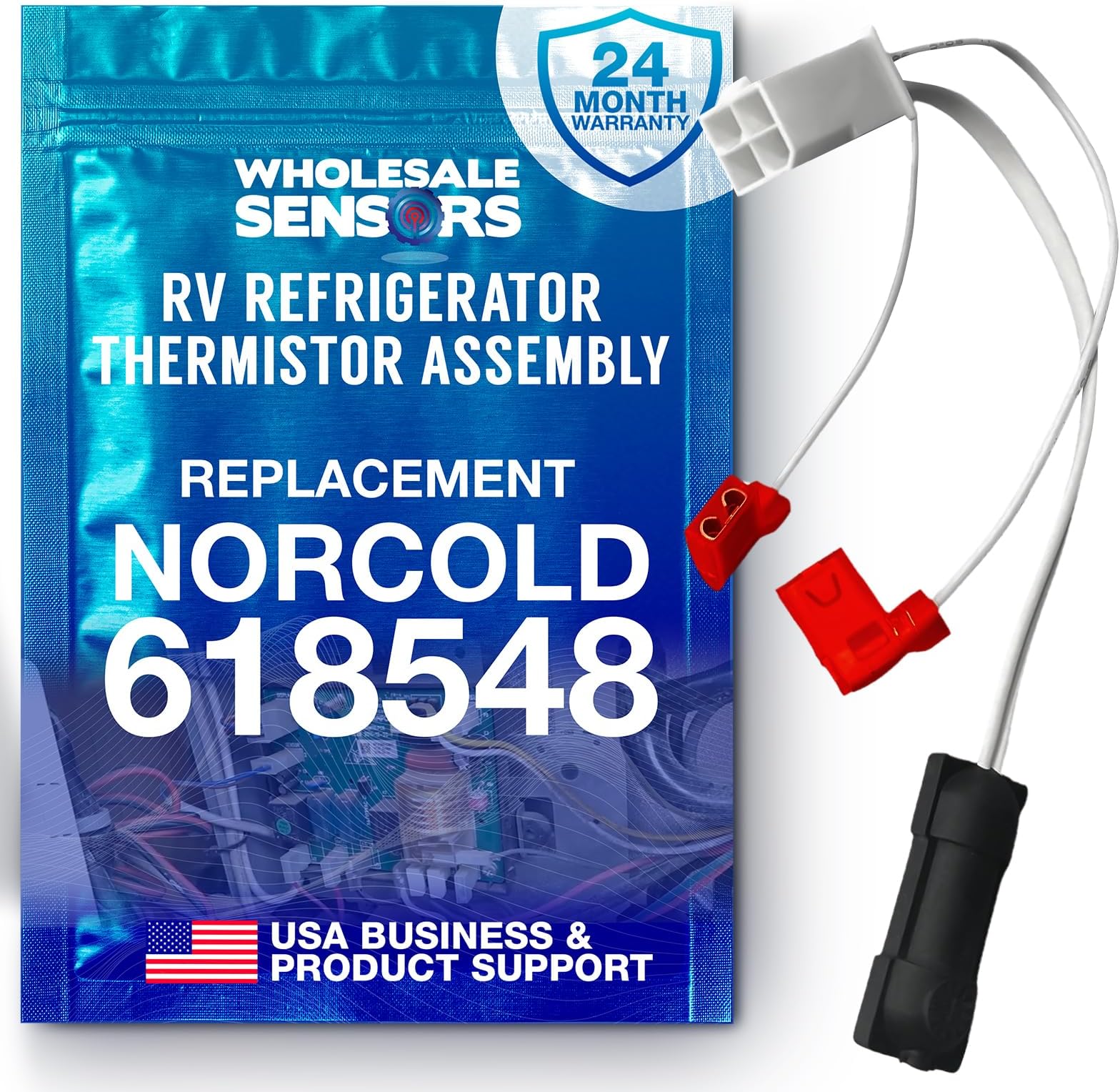 Amazon.com: Norcold 621742 Refrigerator Thermistor Wire Assembly ...