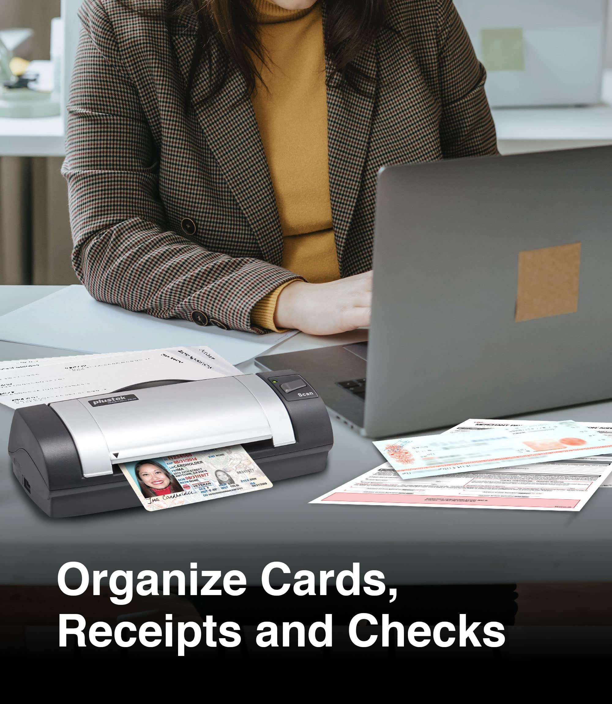 Snapklik.com : Plustek Duplex Card Scanner