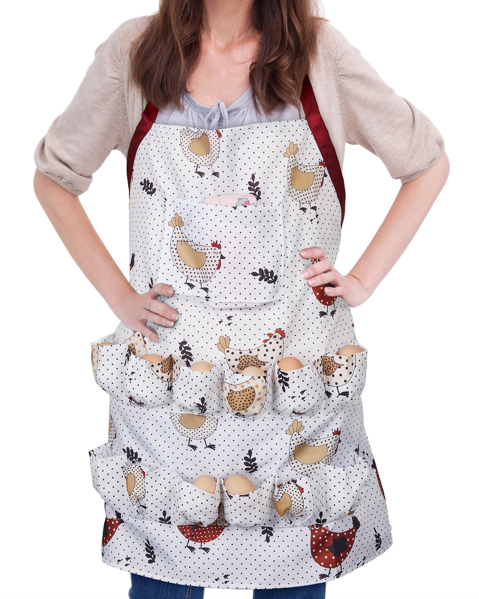 Amazon.com: Egg Apron, Egg Collecting Apron for Chicken Hen Duck Goose ...
