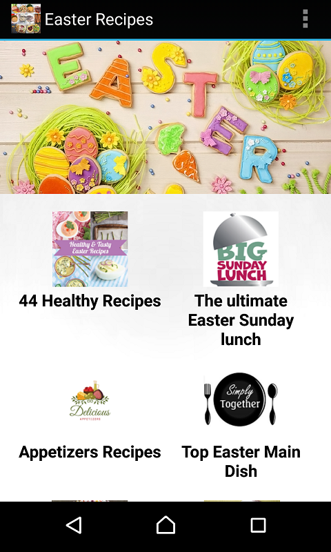 Easter Recipes - App on Amazon Appstore