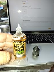 Amazon.com: Monk Drops - 100% Monkfruit Liquid Sweetener, Zero Glycemic, Zero Calories, Zero ...