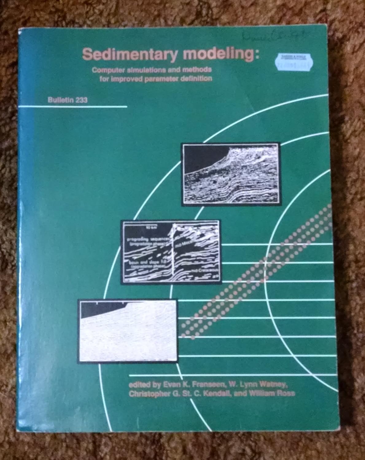 Sedimentary Modeling Computer Simulations And Methods Improved Parameter Definitn Evan K Ed