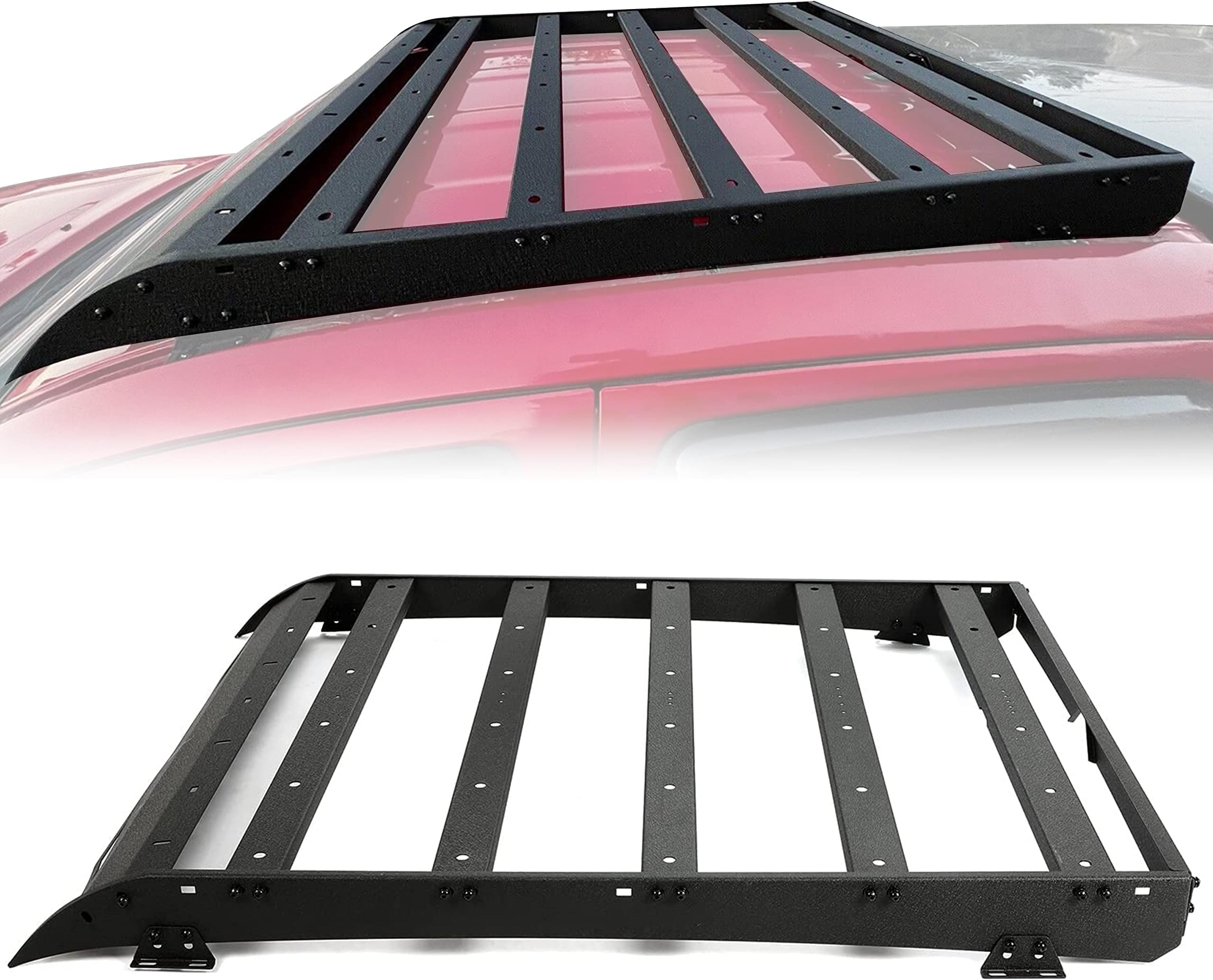 Amazon.com: KUAFU Top Roof Rack Compatible with 2005-2023 Toyota Tacoma ...