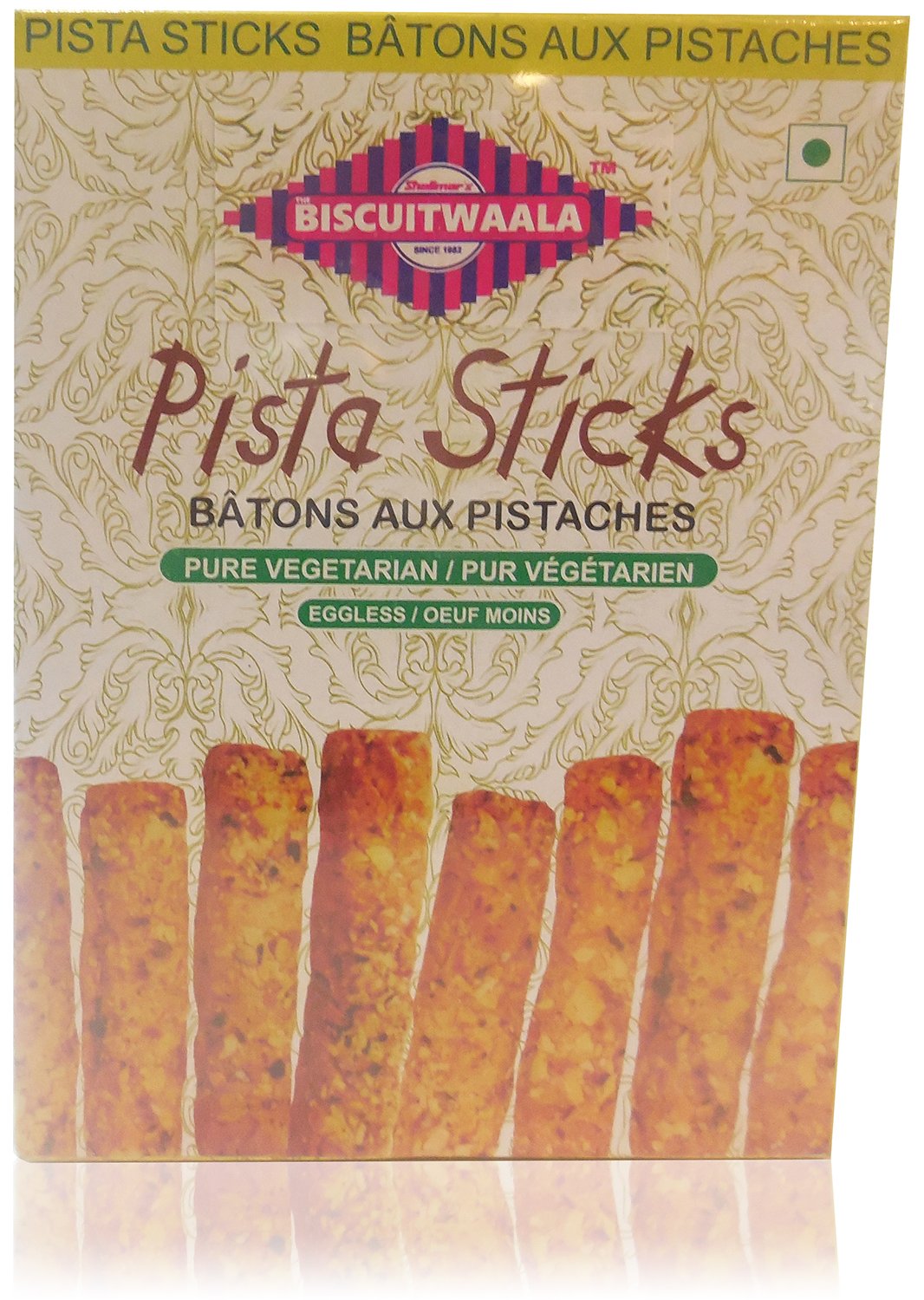 Biscuitwaala Pista Sticks, 200 Grams : Amazon.in: Grocery & Gourmet Foods