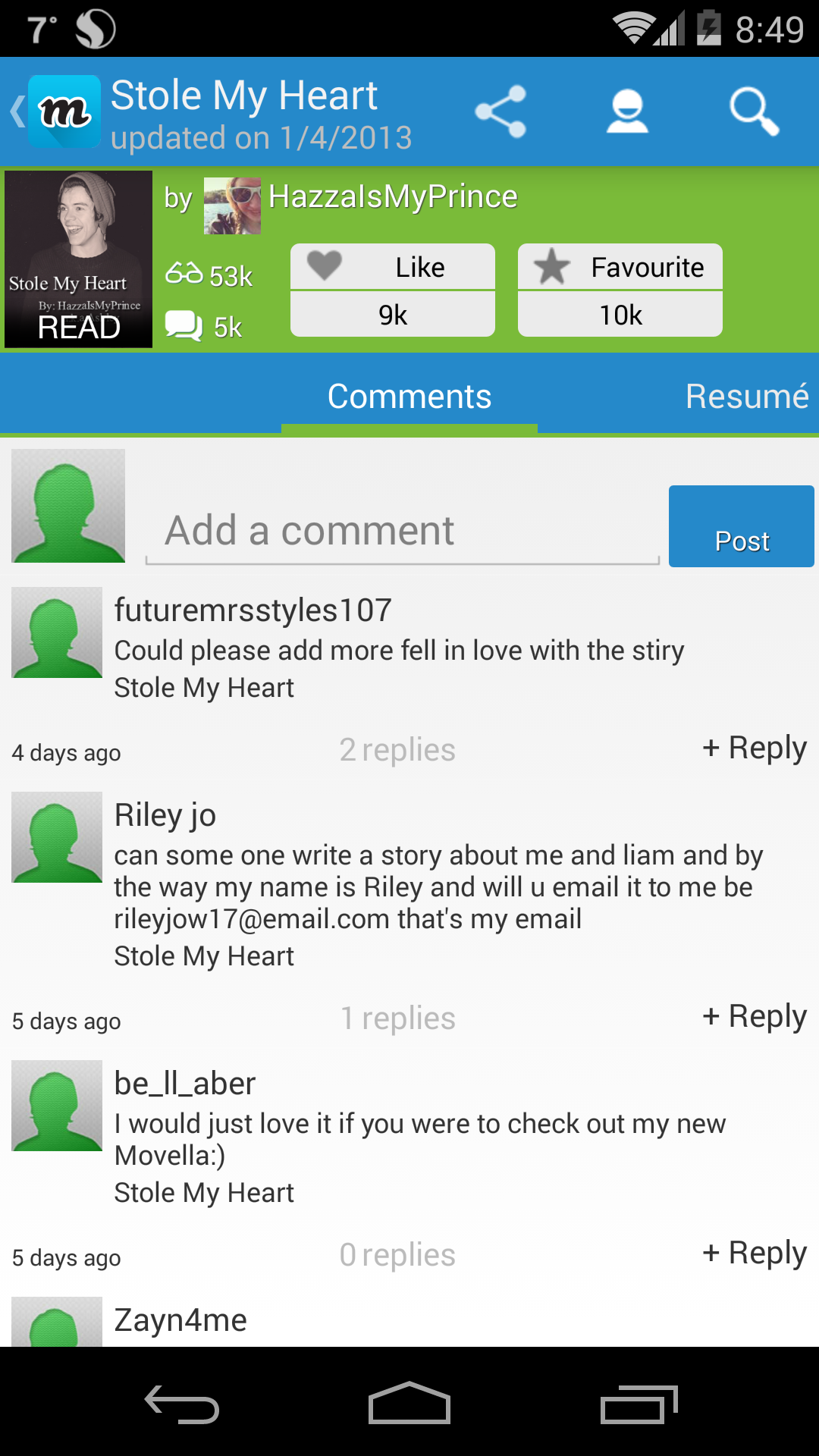 Movellas | Read - Write - Share - App on Amazon Appstore