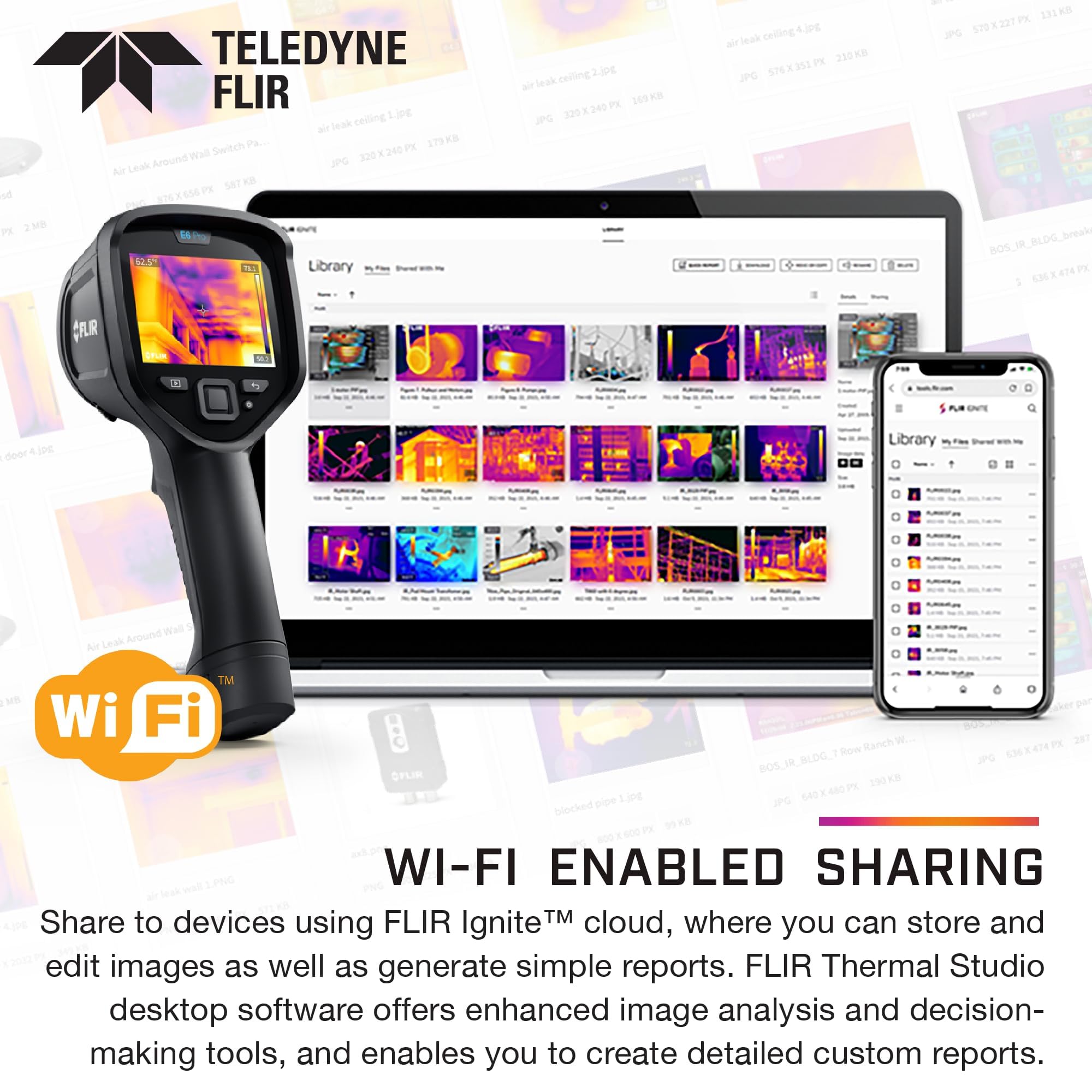 Snapklik.com : FLIR E4: Compact Thermal Imaging Camera