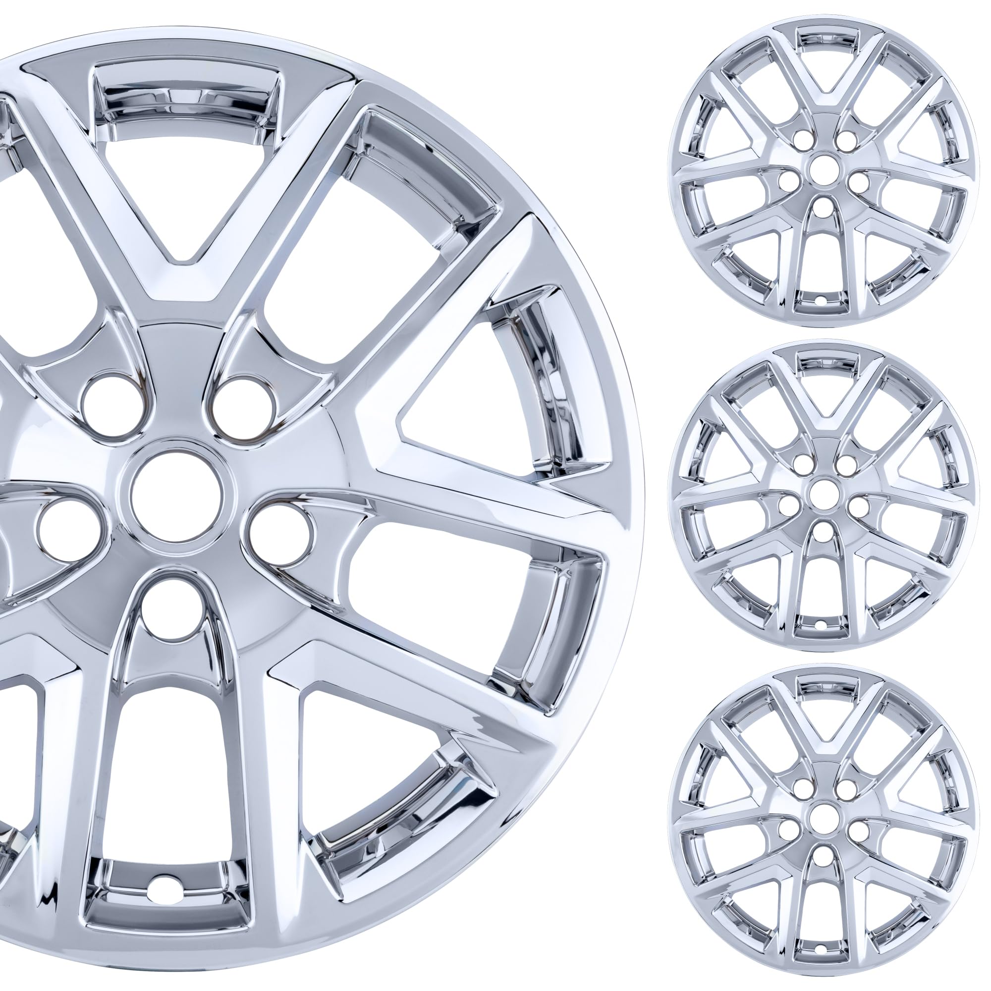 Amazon.com: PACRIM 17" Chrome Wheel Skin Set Made for Chevrolet Equinox ...