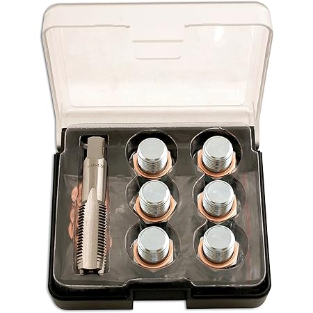 Laser 5227 Sump Plug Thread Repair Kit M15 x 1.5 : Amazon.co.uk: Automotive