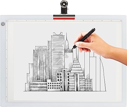 Amazon.com: LED Tracing Light Box, Ultra-Thin Light Pad with Adjustable ...