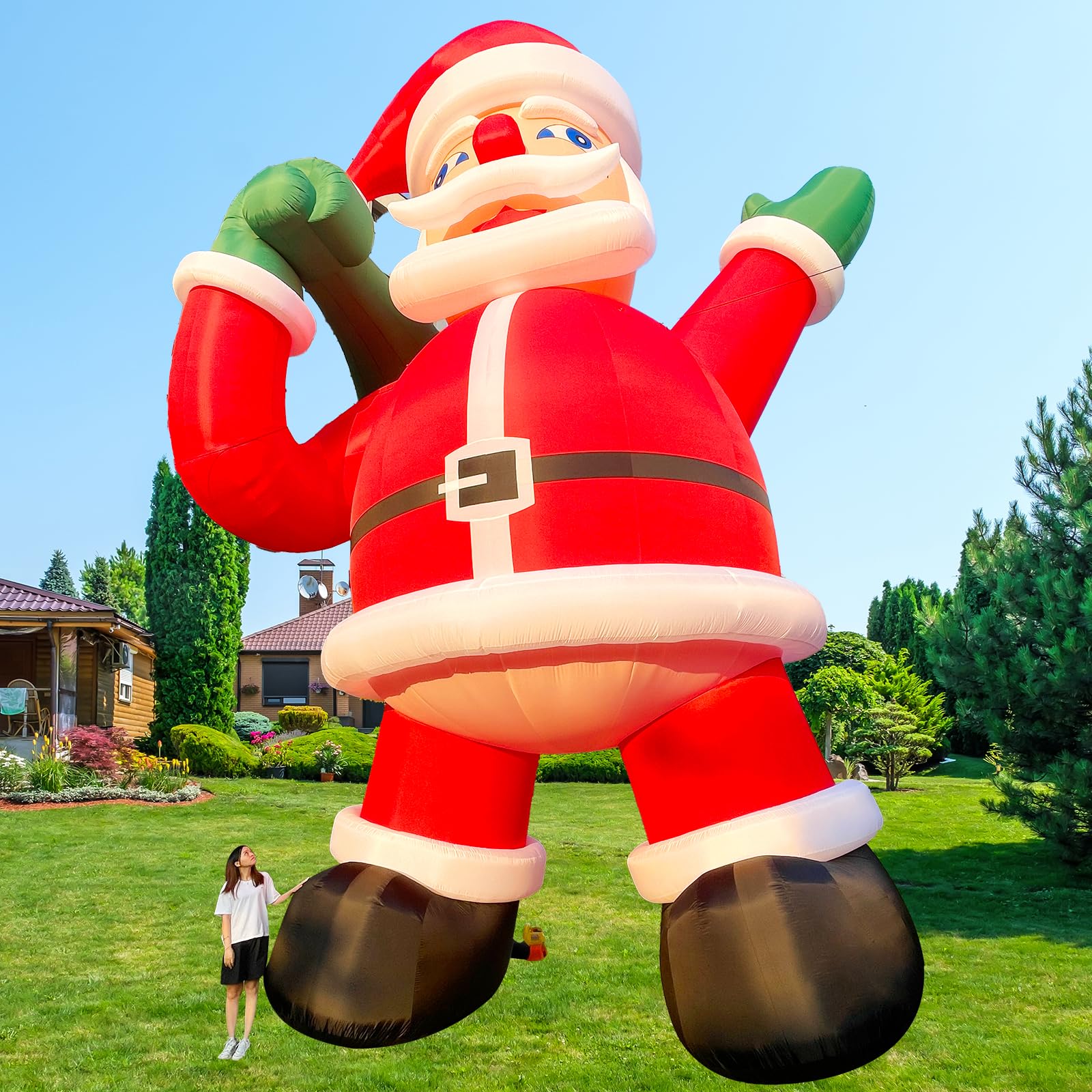 Giant Inflatable Christmas Lawn Decorations