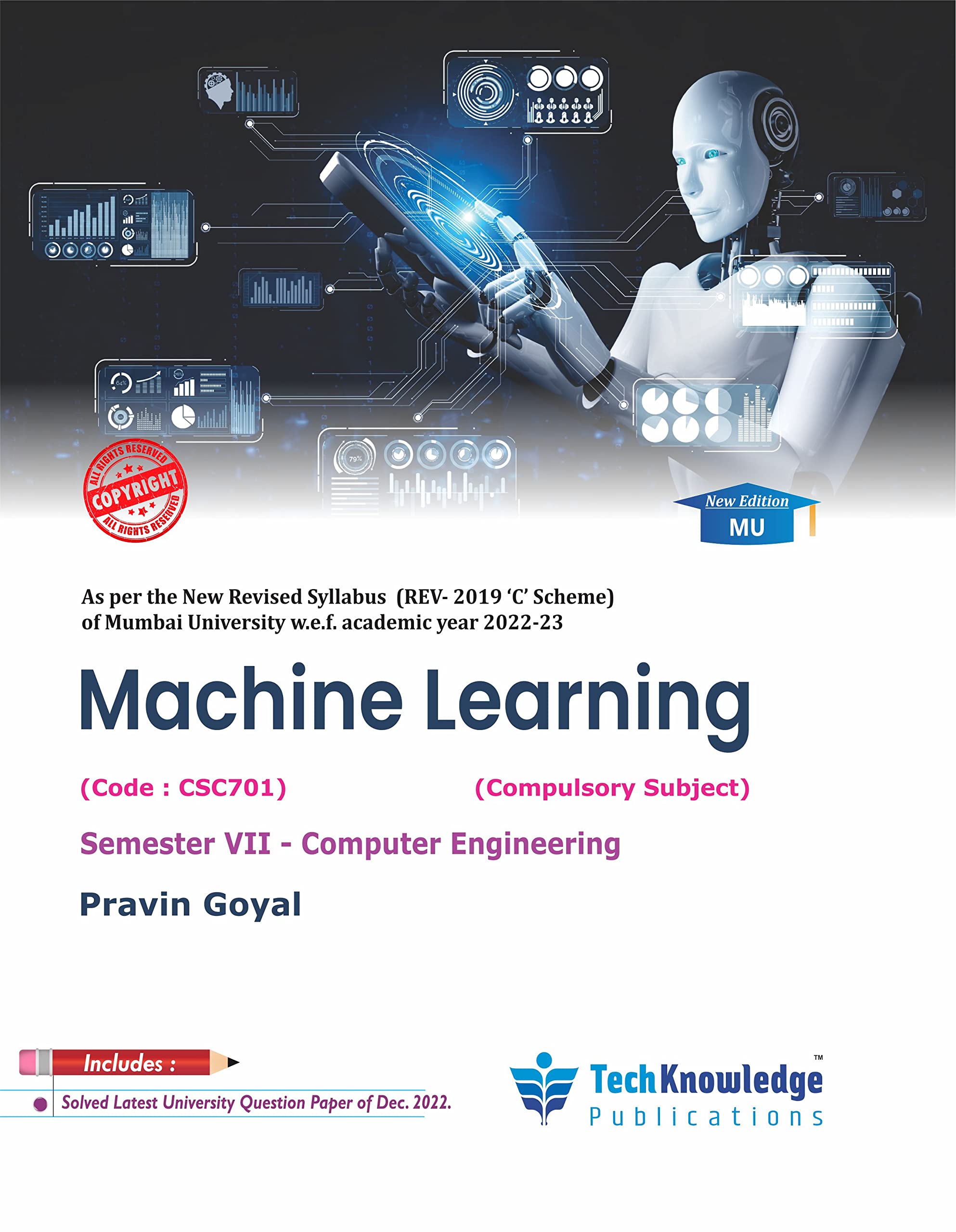 Buy Machine Learning For Mumbai University B.E. Computer Engineering ...