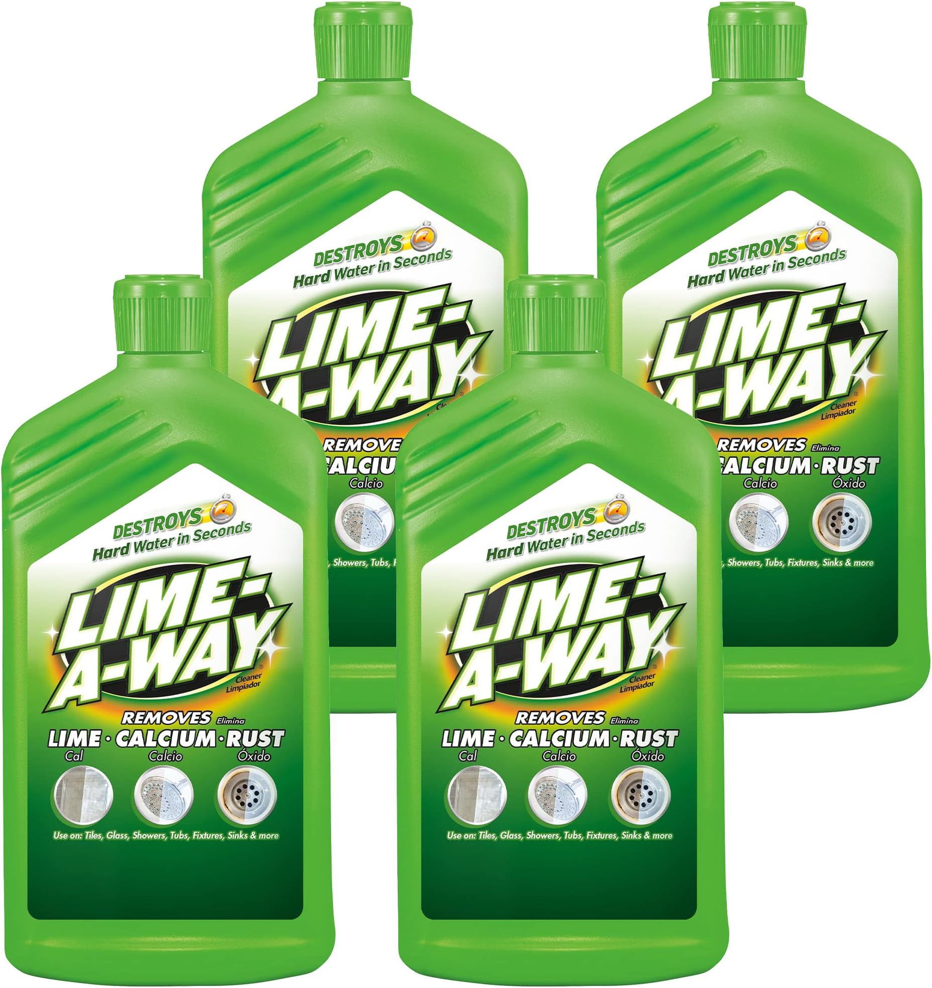 Amazon.com: Lime-A-Way Lime, Calcium & Rust Cleaner 28 oz (Pack of 6 ...