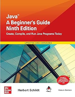 JAVA : A BEGINNER’S GUIDE : Herbert Schildt: Amazon.in: Books