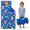 Amazon.com: Bluey Kids Nap-Mat Set – Includes Pillow and Plush Blanket ...