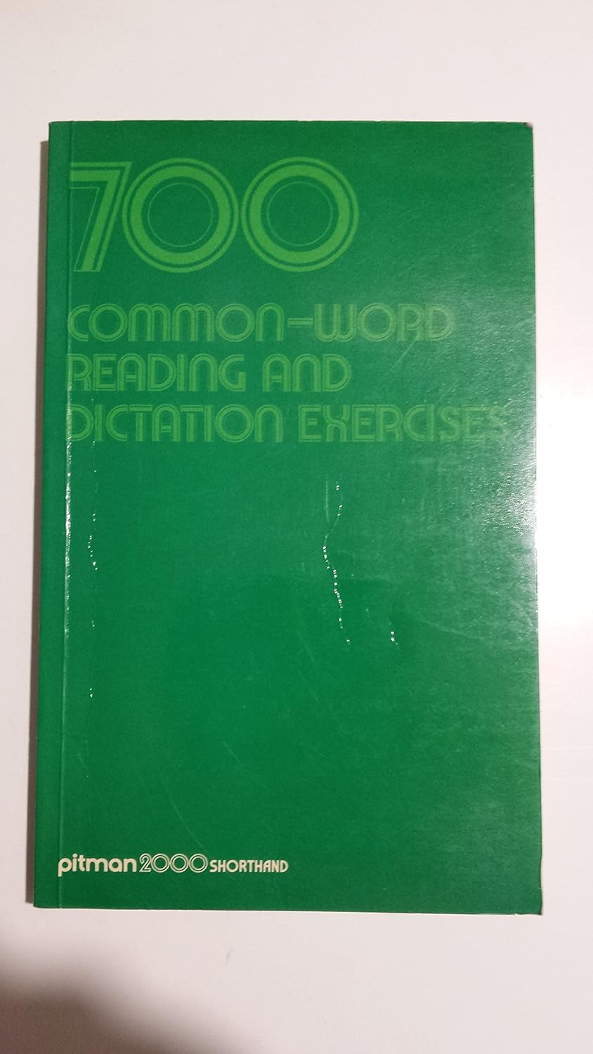 Pitman 700 Common Word Reading And Dictation Exercices Pitman Isaac