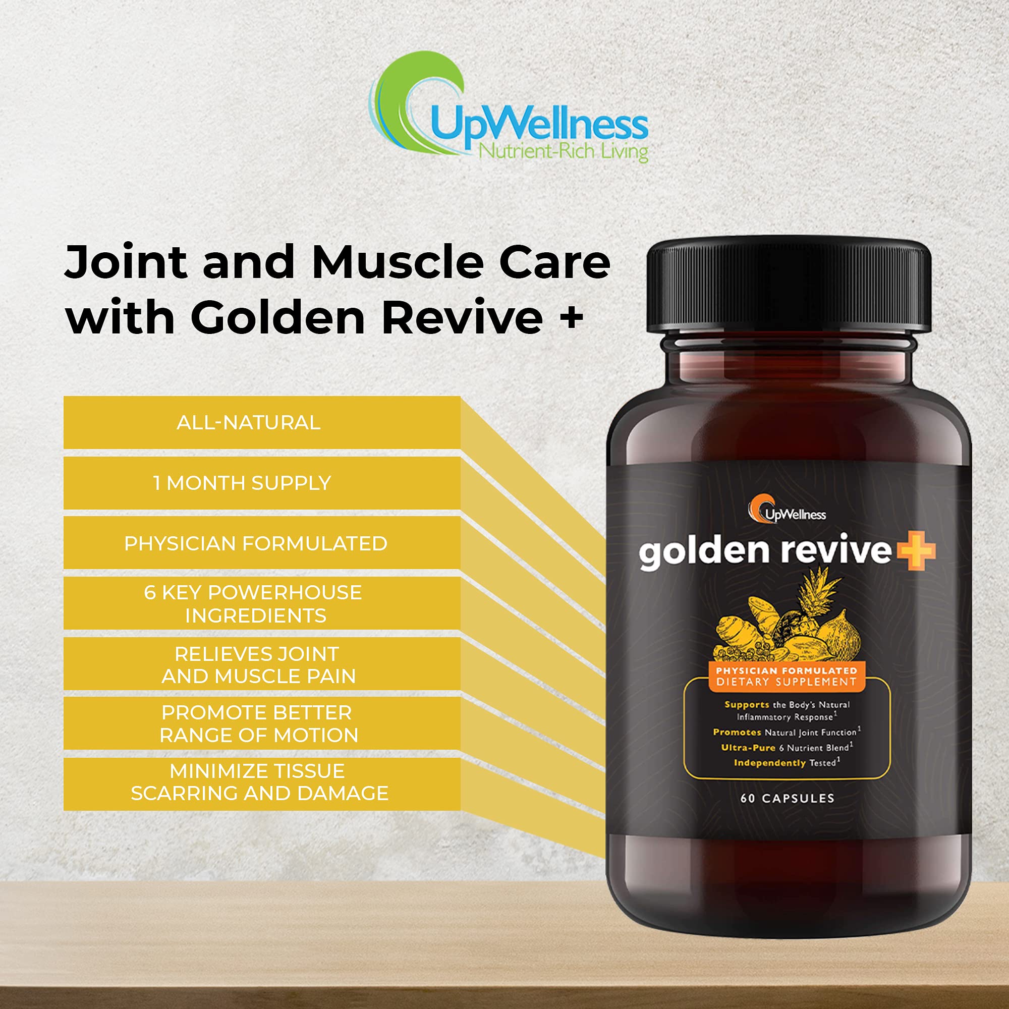 Snapklik.com : UpWellness Golden Revive + Joint Support