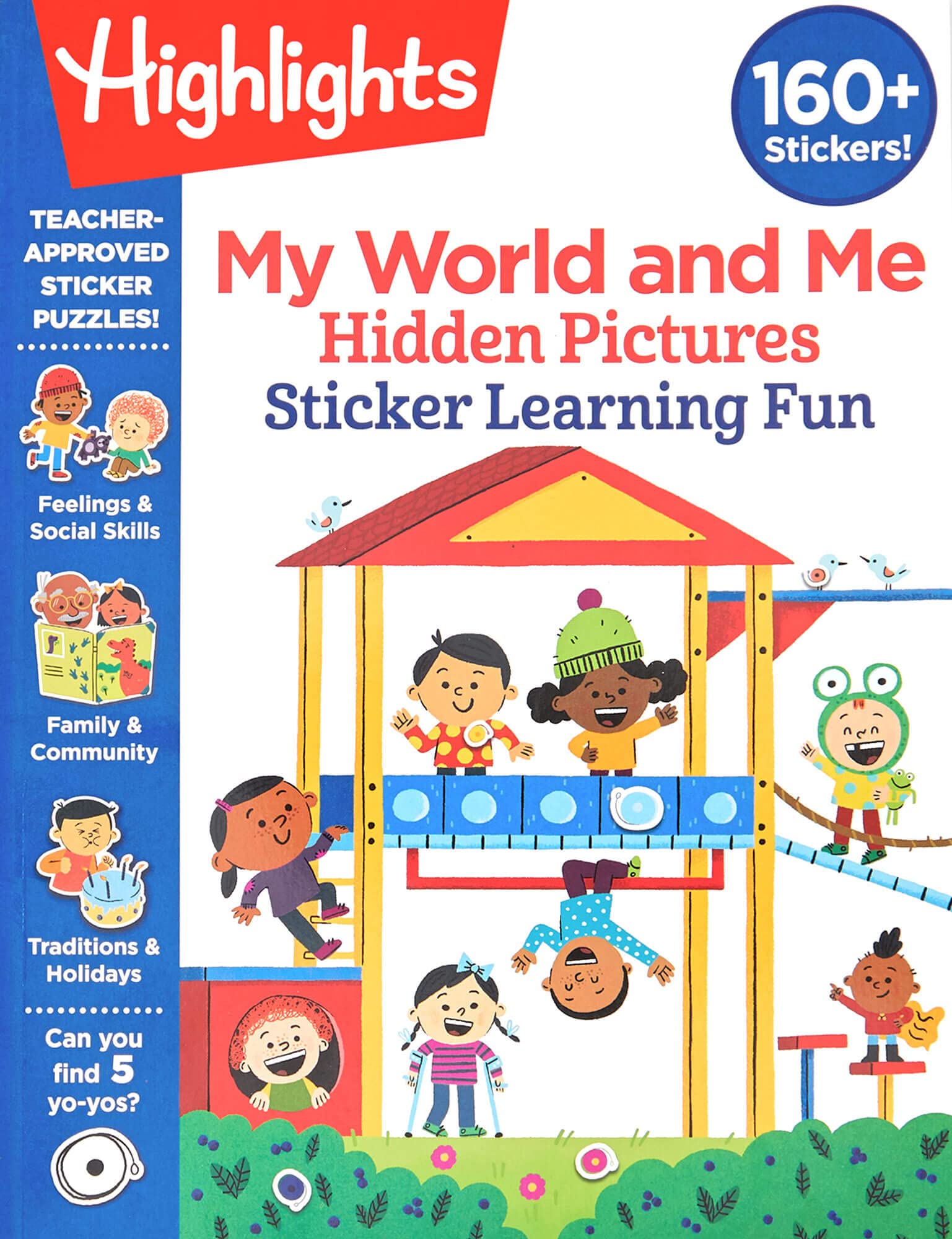 My World and Me Hidden Pictures Sticker Learning Fun (Highlights Hidden ...