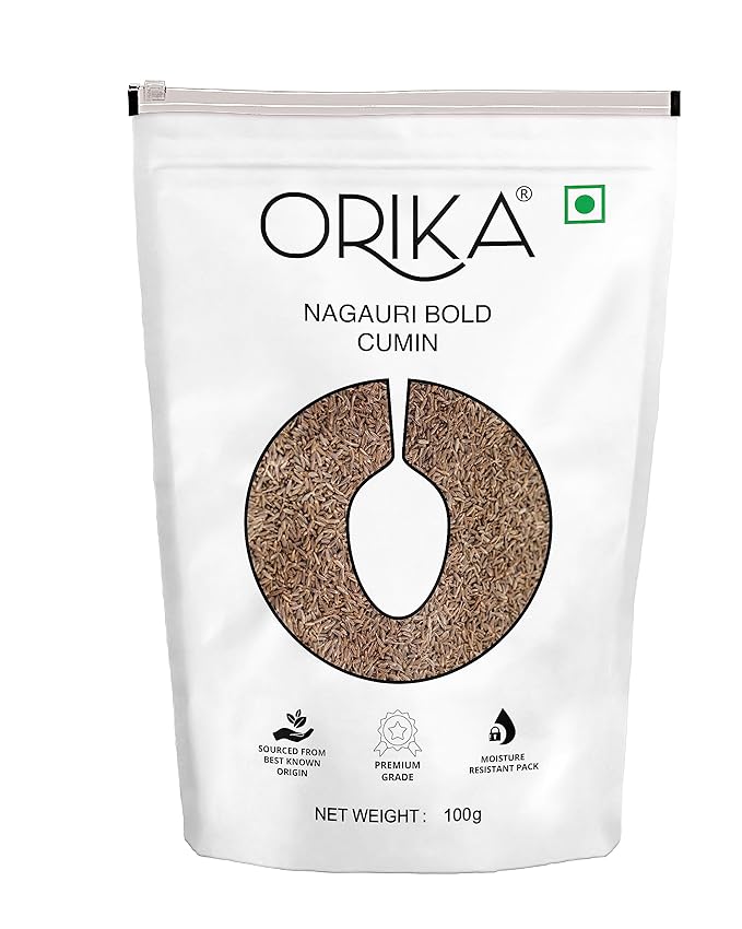 Orika Nagauri Bold Cumin 100g : Amazon.in: Grocery & Gourmet Foods