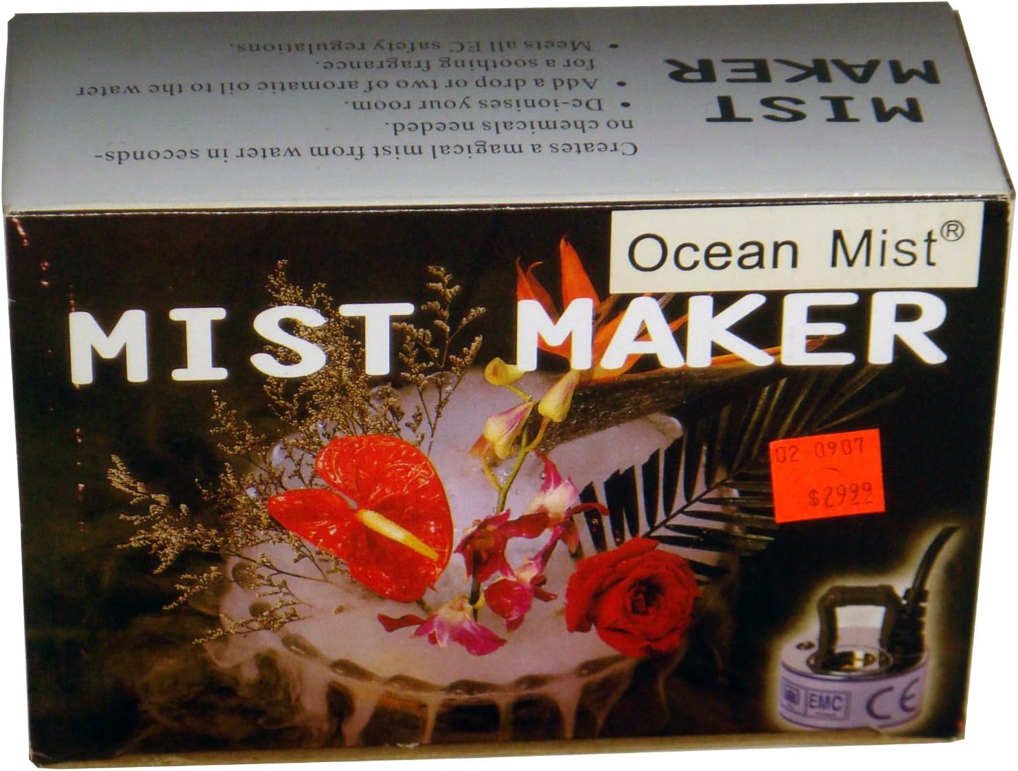 Amazon.com: Ocean Mist DK-24 Ultrasonic Fogger - No Light, 1 Head, 20mm ...