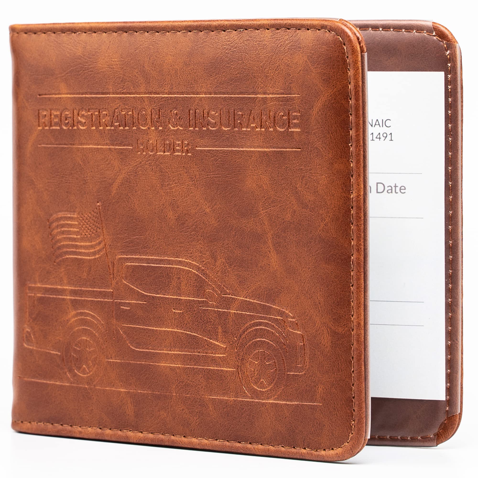 Snapklik.com : Car Registration And Insurance Holder, Magnetic Closure ...