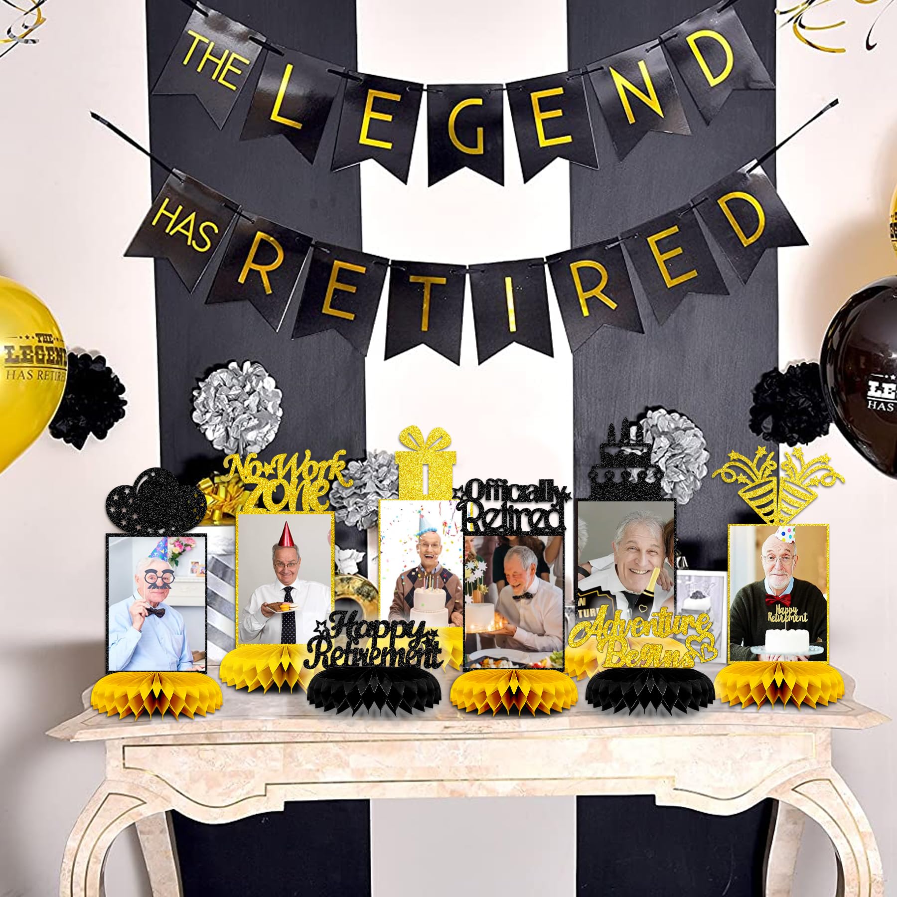 Retirement Centerpiece Ideas