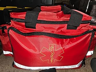 Amazon.com: Trunab Emergency Responder Trauma Bag Empty, Professional First Aid Kits Storage ...