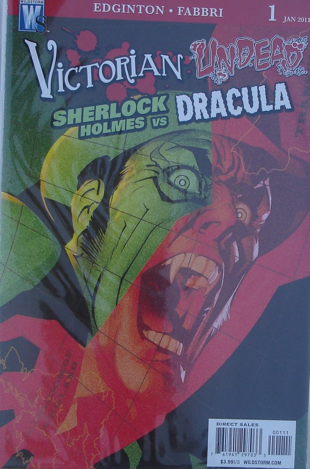 Amazon.com: Victorian Undead Comic Book #1 Sherlock Holmes Vs Dracula ...