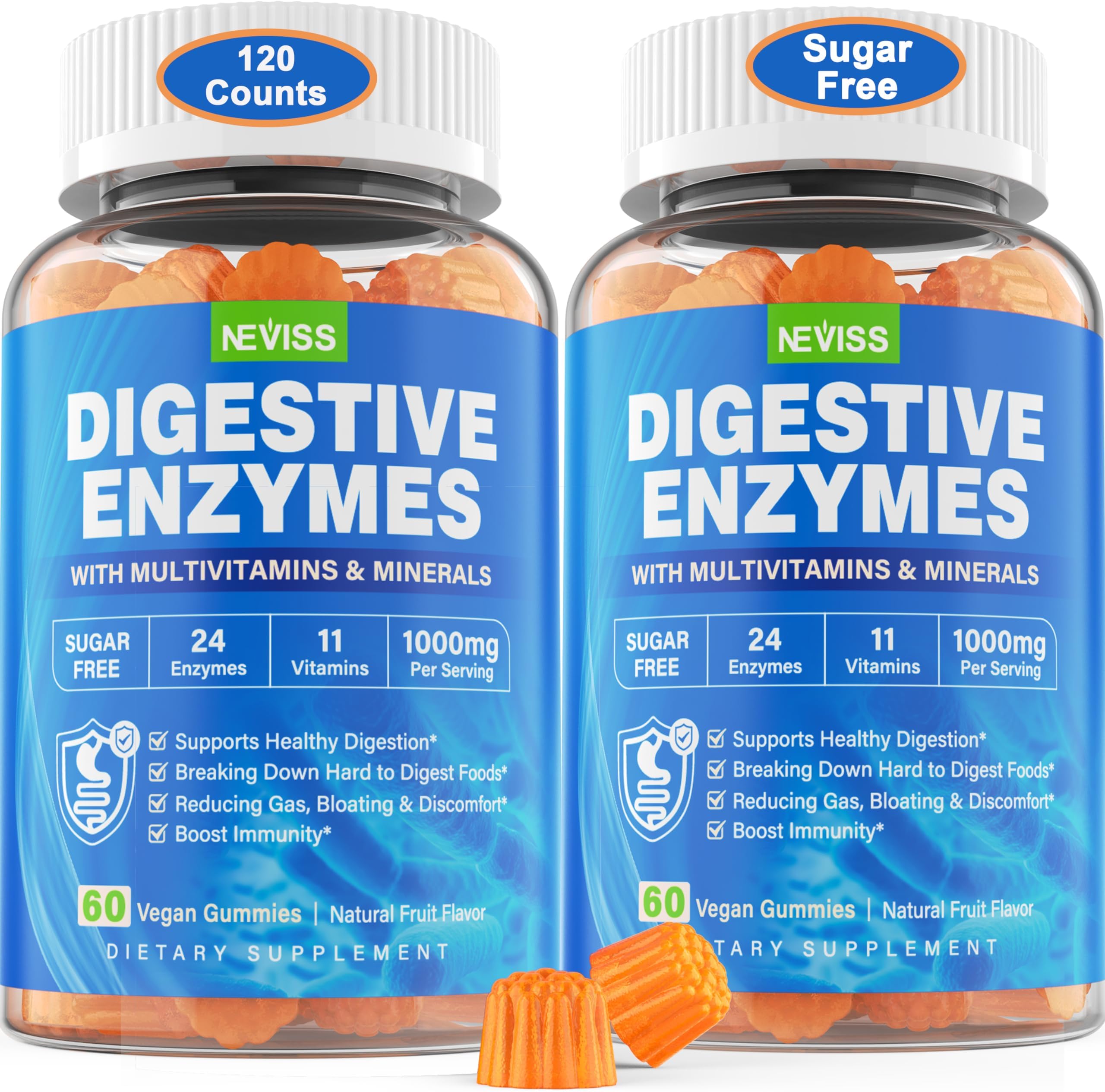 Amazon.com: NOW Supplements, ChewyZymes, Broad Spectrum Chewable ...