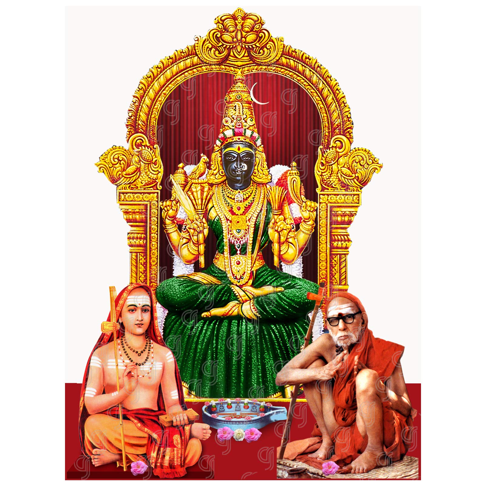 Buy Giriram Photos - Sri Kanchi Kamakshi Amman, Jagadguru Adi ...
