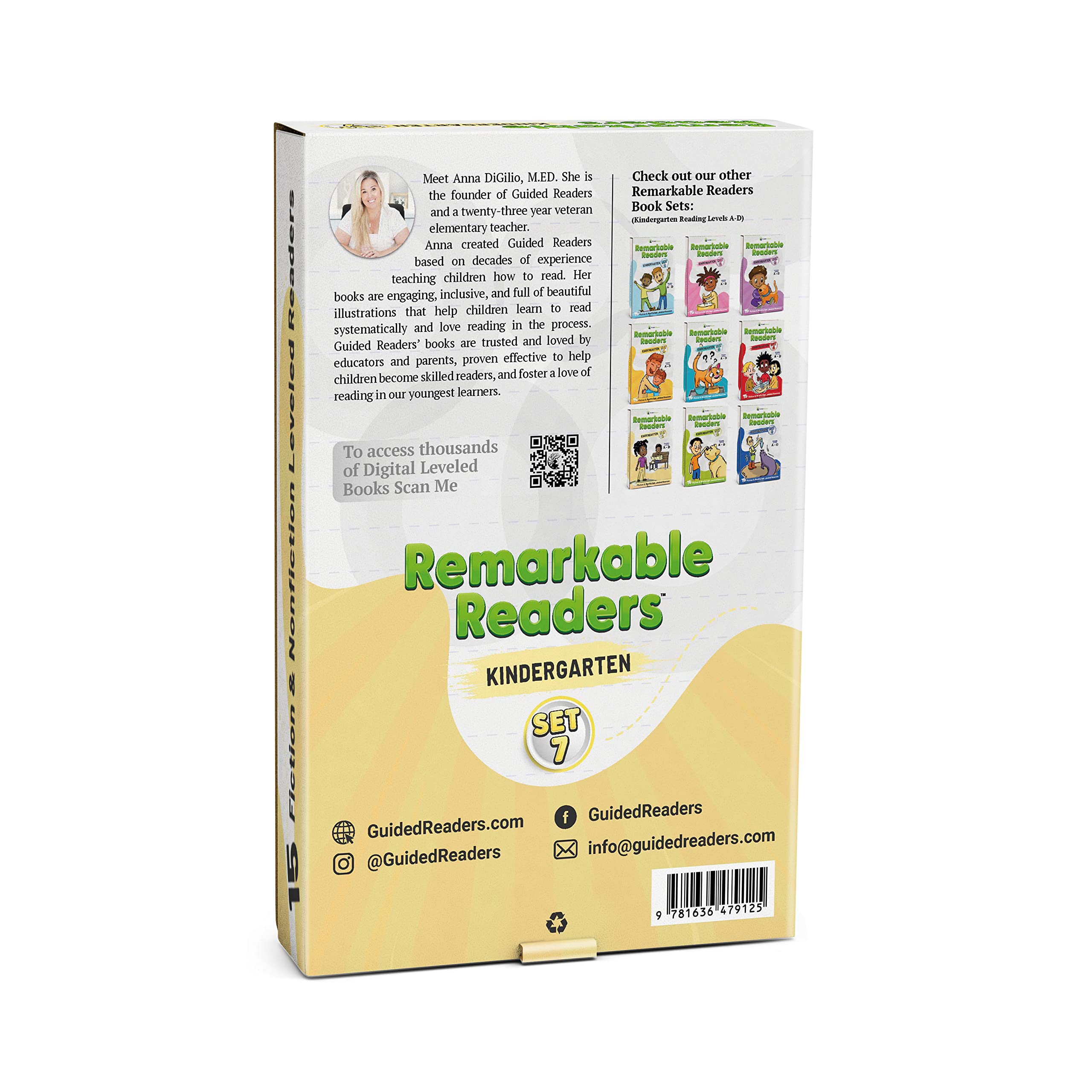 Snapklik.com : Kindergarten Book Set - Leveled Readers For ...