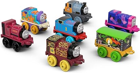Amazon.com: Thomas & Friends Collectible Mini Toy Train 7-Pack : Toys ...