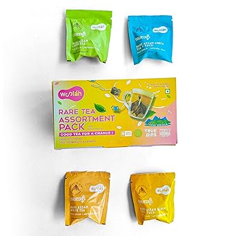 Woolah Rare Tea Assortment Pack - World's 1st Bagless Whole Leaf ...