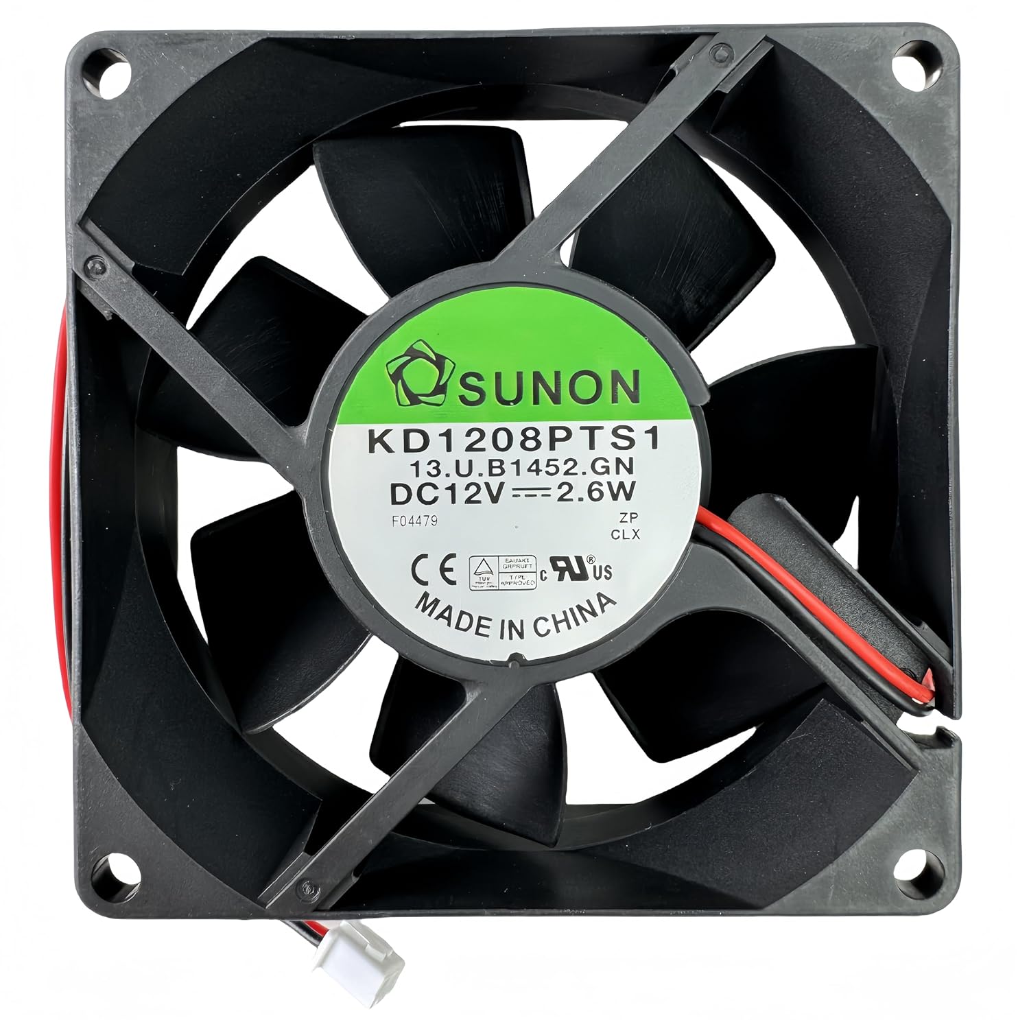 Amazon.com: for SUNON KD1208PTS1 Cooling Fan 12V 2.6W 8CM 8025 2-Wire ...
